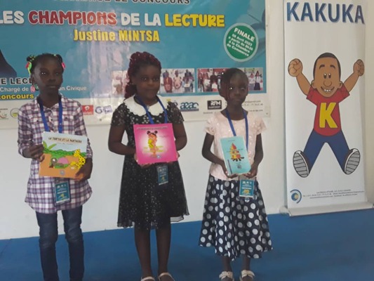 Les champions du concours de la lecture Justine Mintsa sont connus ...