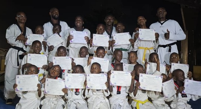 Gabon: Des jeunes prodiges du taekwondo franchissent brillamment un cap ...
